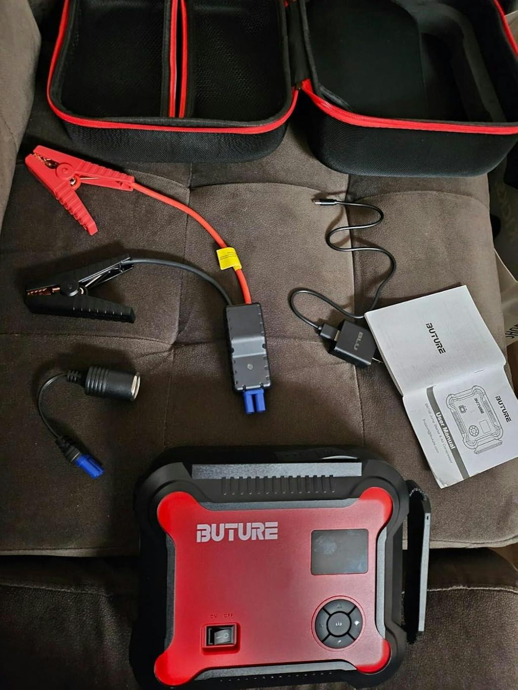 Buture BR700 Car Jump Starter with Built-in Air Compressor