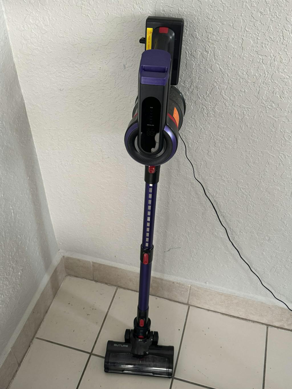 Buture JR400 Cordless Vacuum Cleaner - Powerful 400W, Touch Screen Display