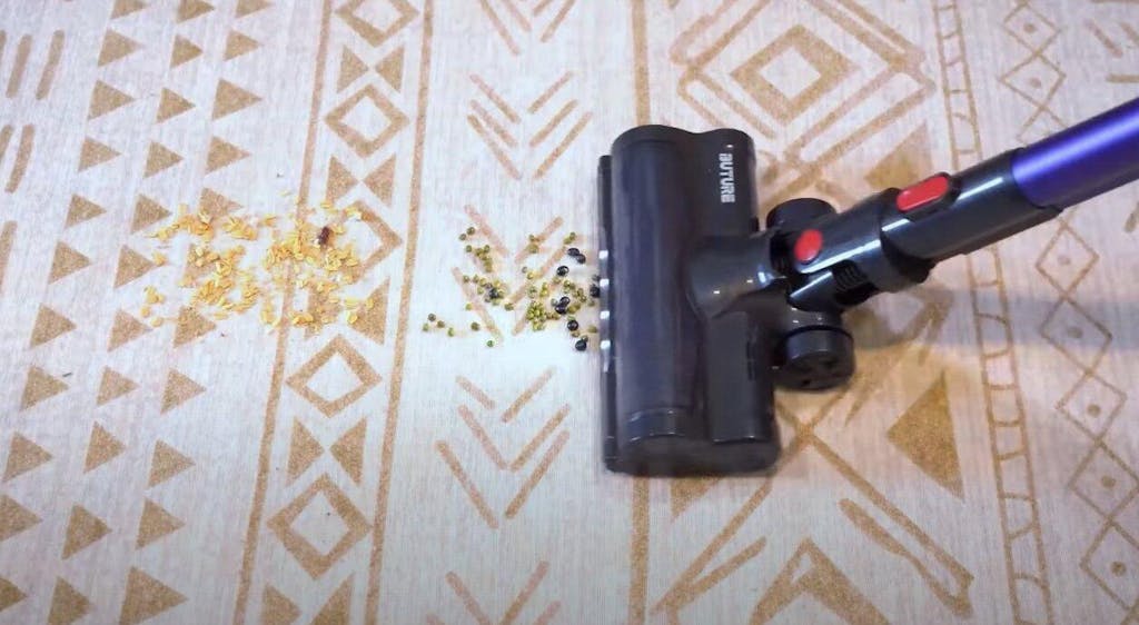 Buture JR400 Cordless Vacuum Cleaner - Powerful 400W, Touch Screen Display