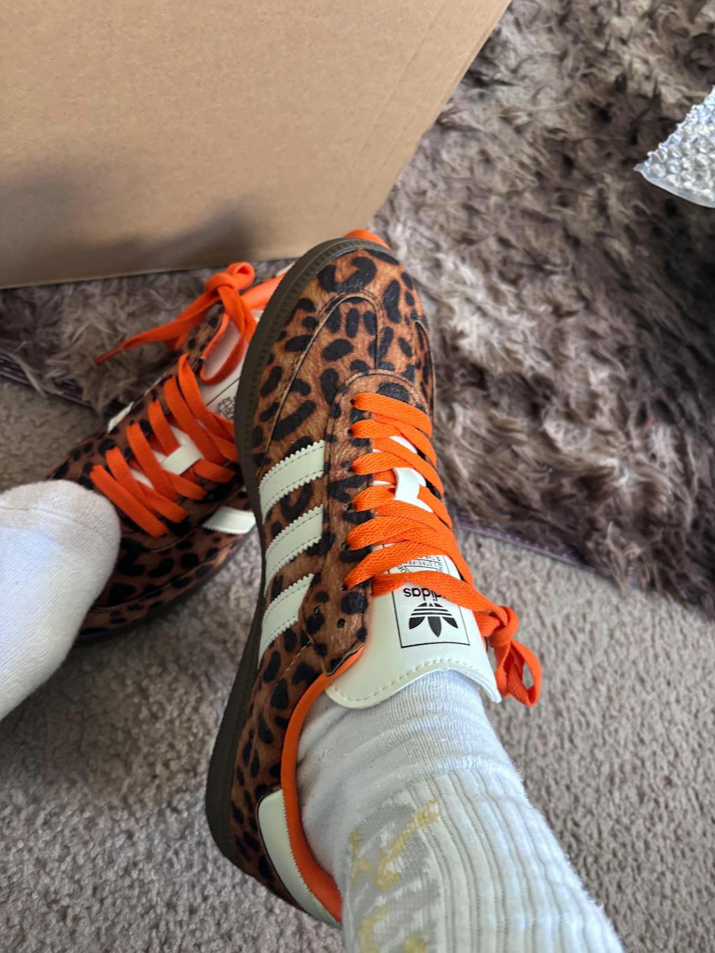 adidas Samba OG Preloved Red Leopard - Women - JI2734 - Buypurity