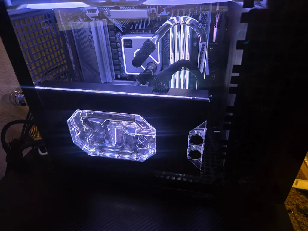 Bykski Armored End Port GPU Water block with Backplate For MSI GeForce ...