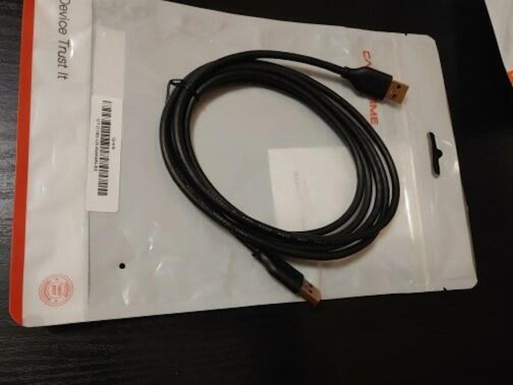 CABLETIME USB 3.0 Tipe A Pria ke Tipe A Kabel Pria
