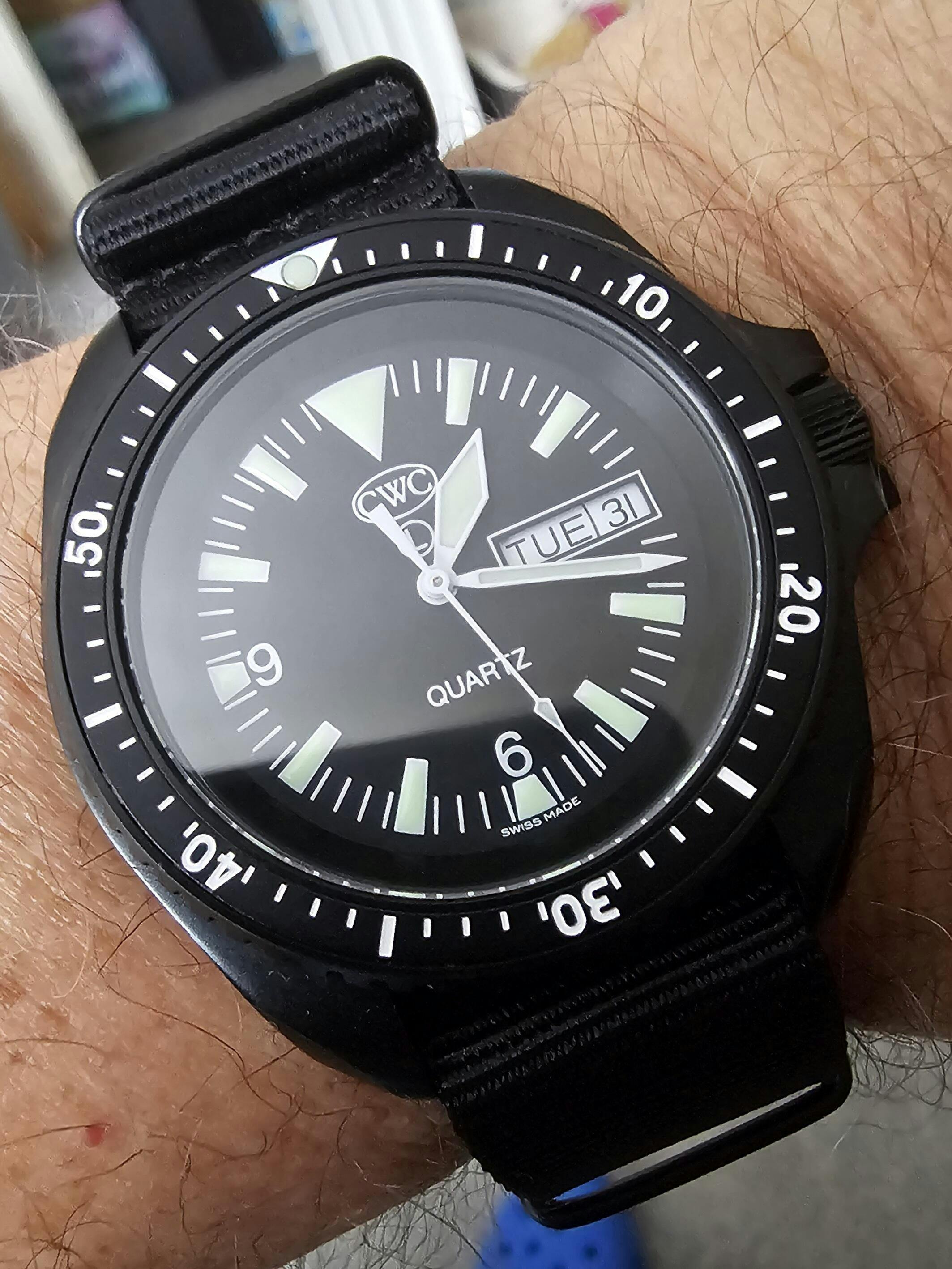 CWC SBS DIVERS WATCH GENUINE BRITISH ISSUE