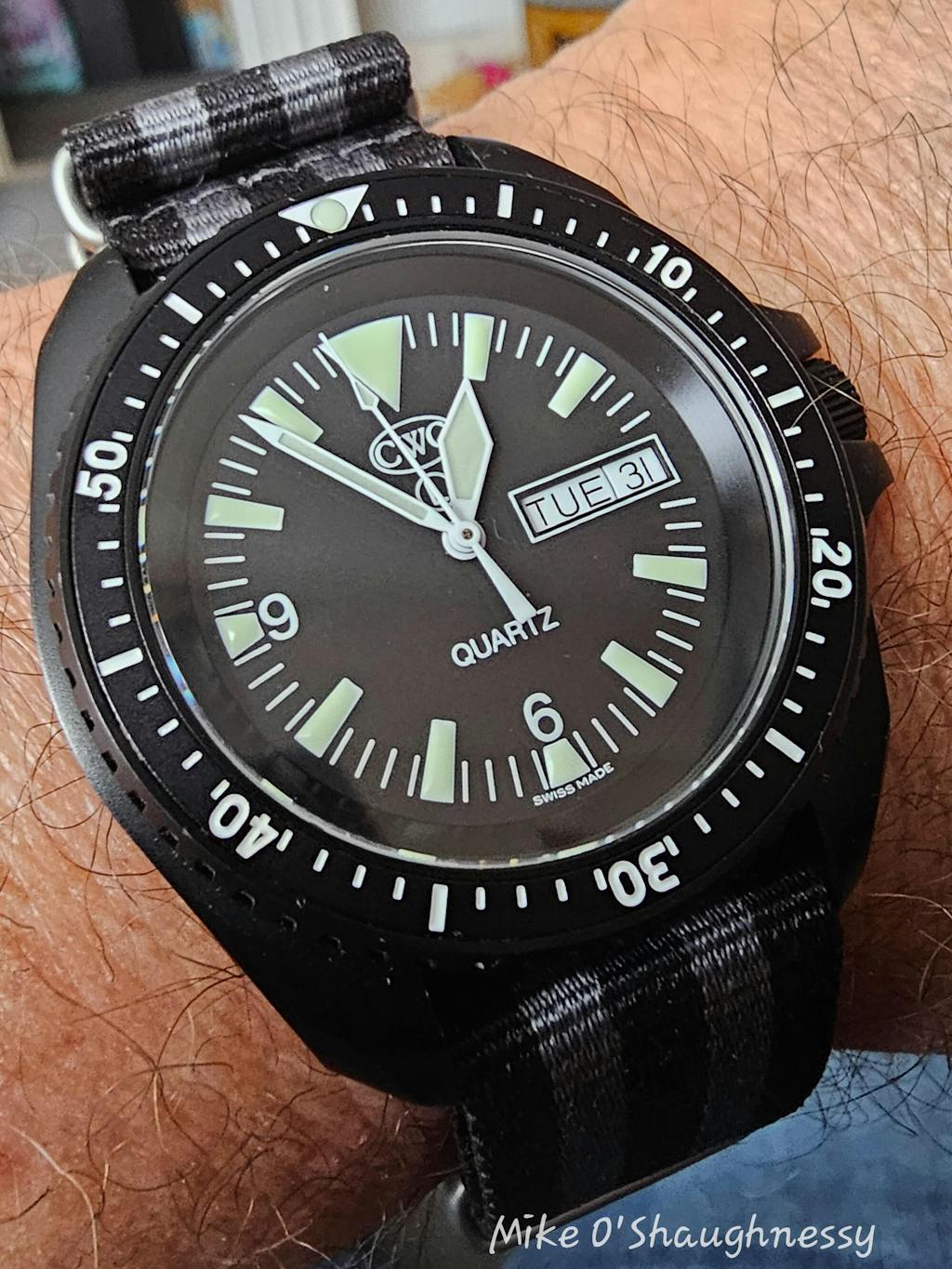 CWC SBS DIVERS WATCH GENUINE BRITISH ISSUE