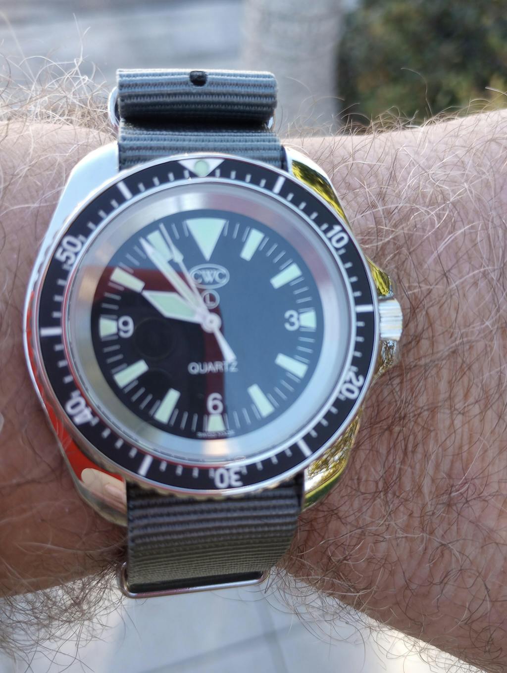 CWC Quartz Divers Watch Mk.2 Polished Case (RN300-P QS120)