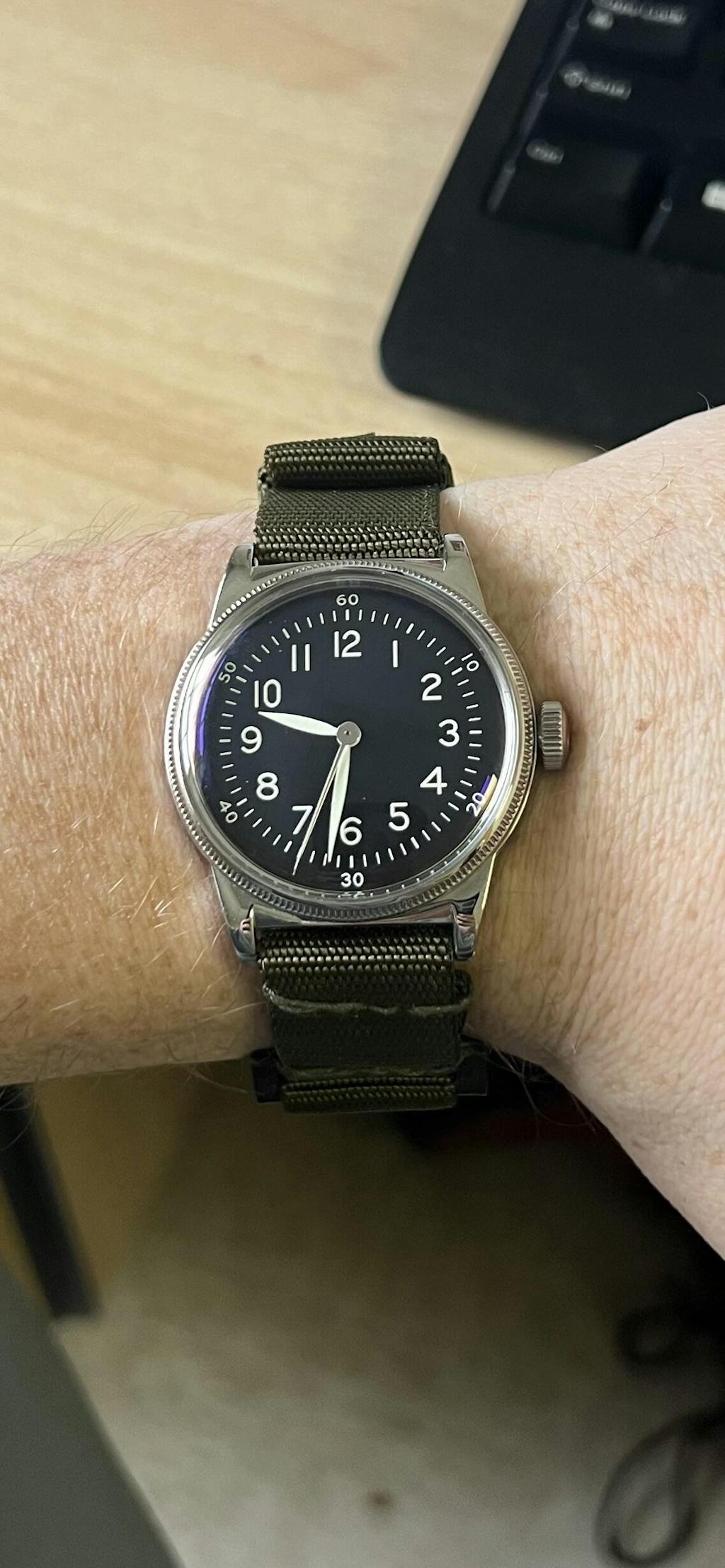 Royal Marines Falklands Era Strap, Green