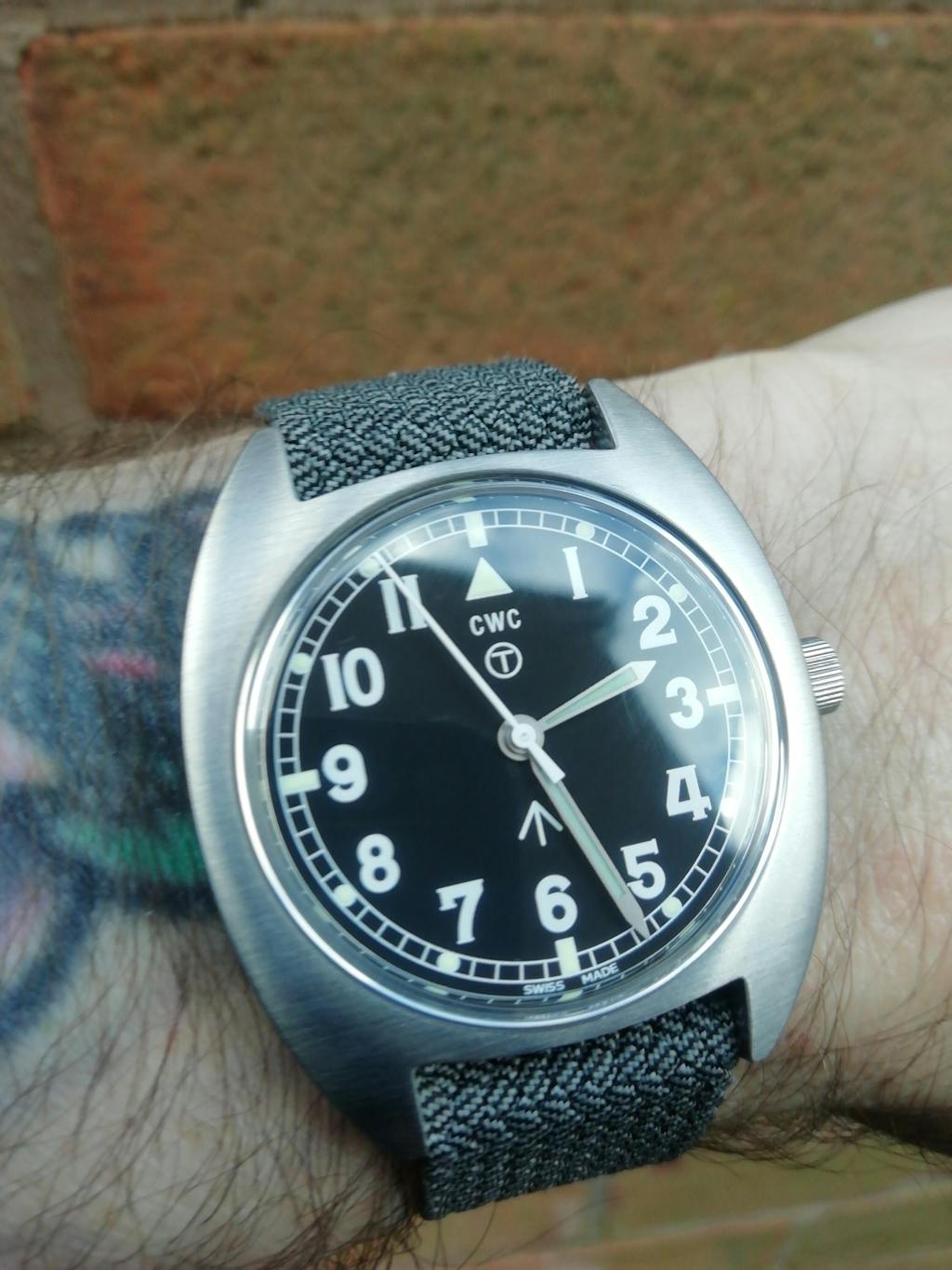 CWC Mechanical Auto General Service Watch 1970s Spec