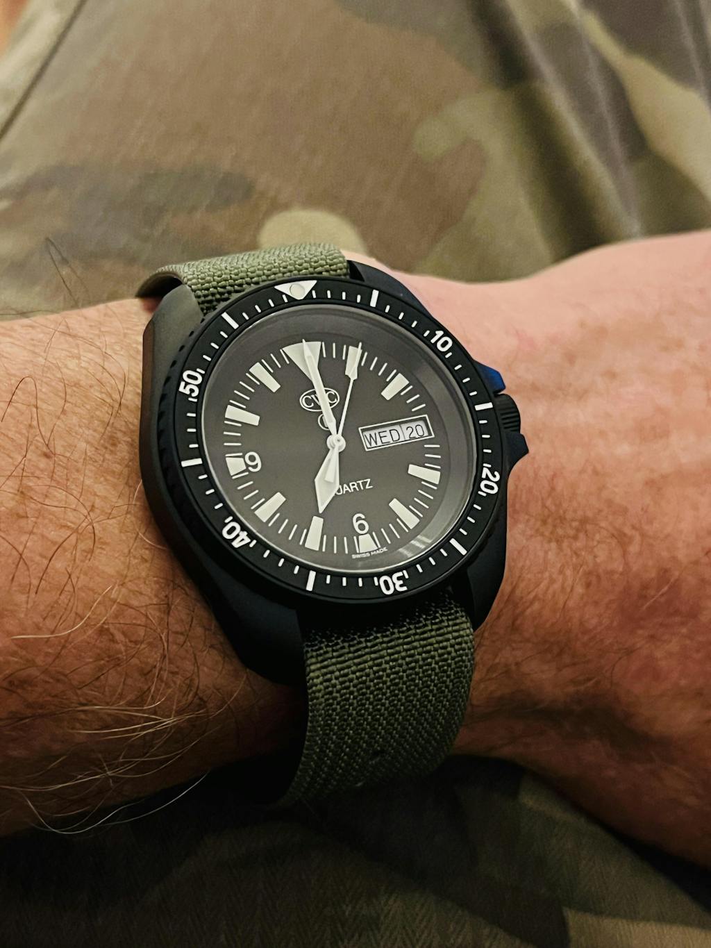CWC SBS DIVERS WATCH GENUINE BRITISH ISSUE