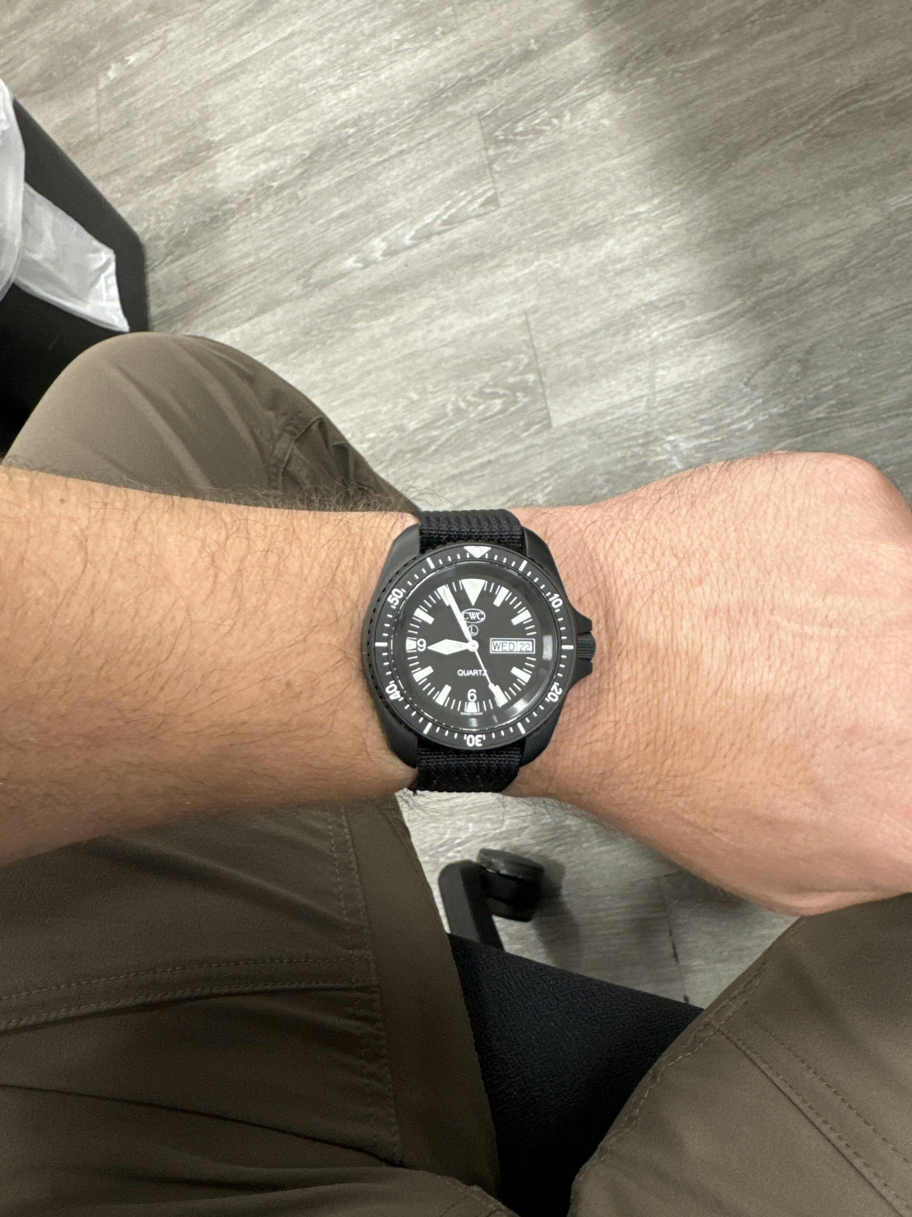 CWC SBS DIVERS WATCH GENUINE BRITISH ISSUE