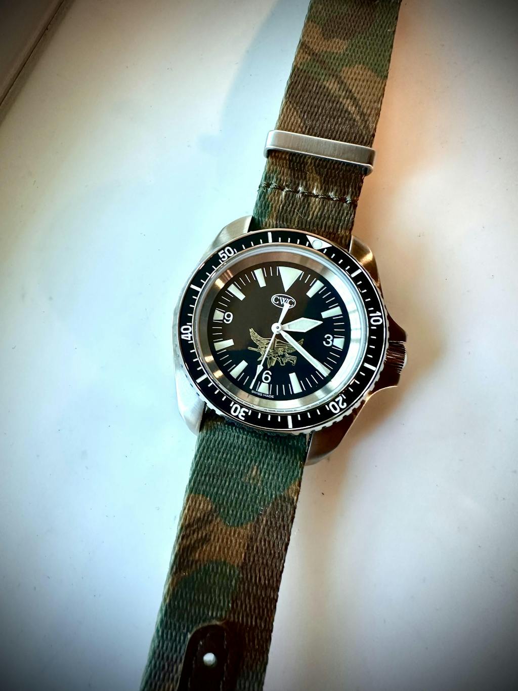 CWC RN Quartz Divers Watch Mk.2, Matte Top (RN300-MT QS120)