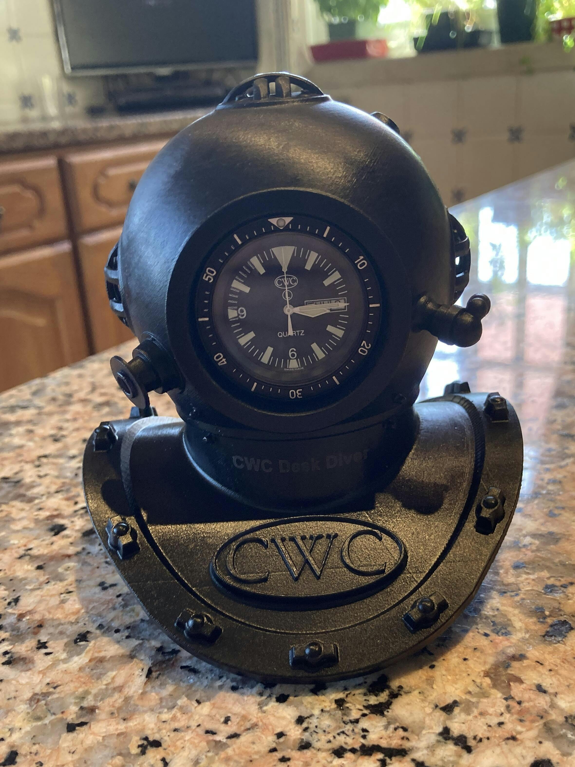 CWC Desk Diver Display Stand with free engraving