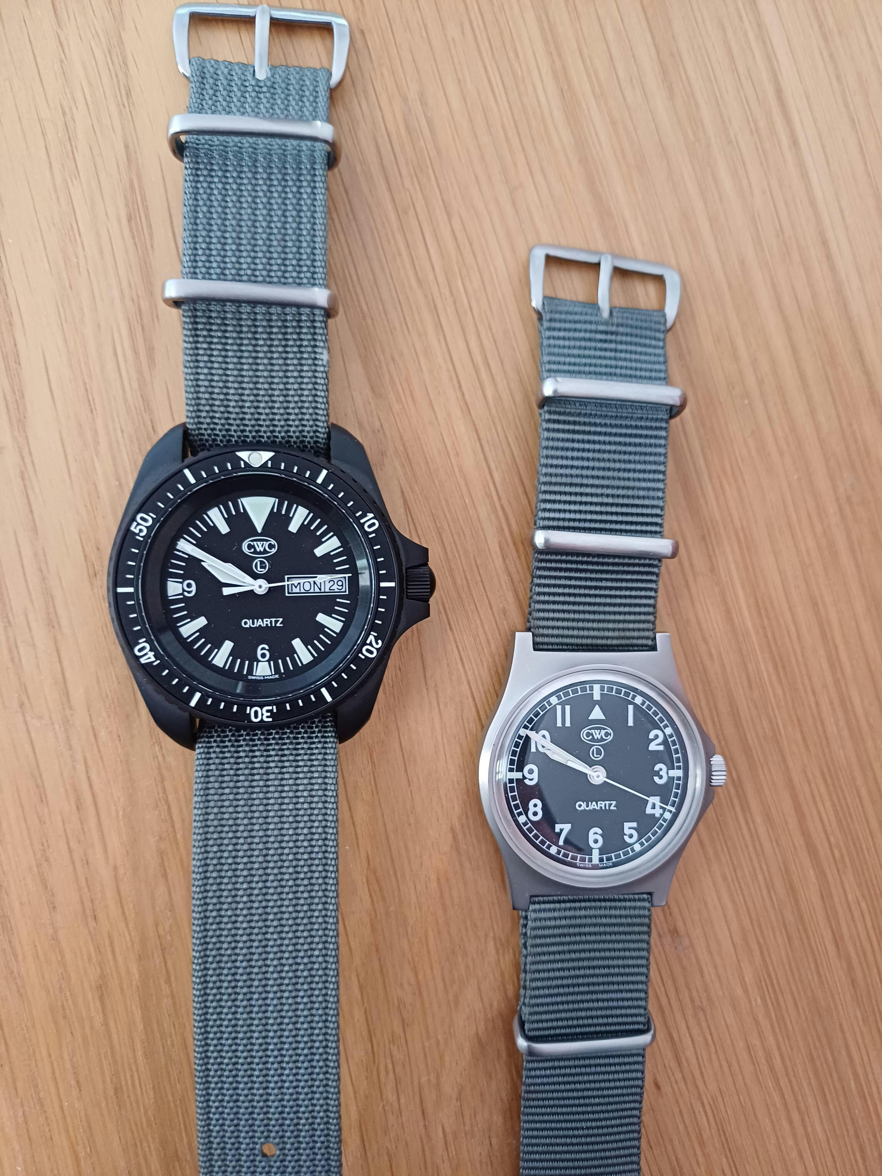 CWC SBS DIVERS WATCH GENUINE BRITISH ISSUE