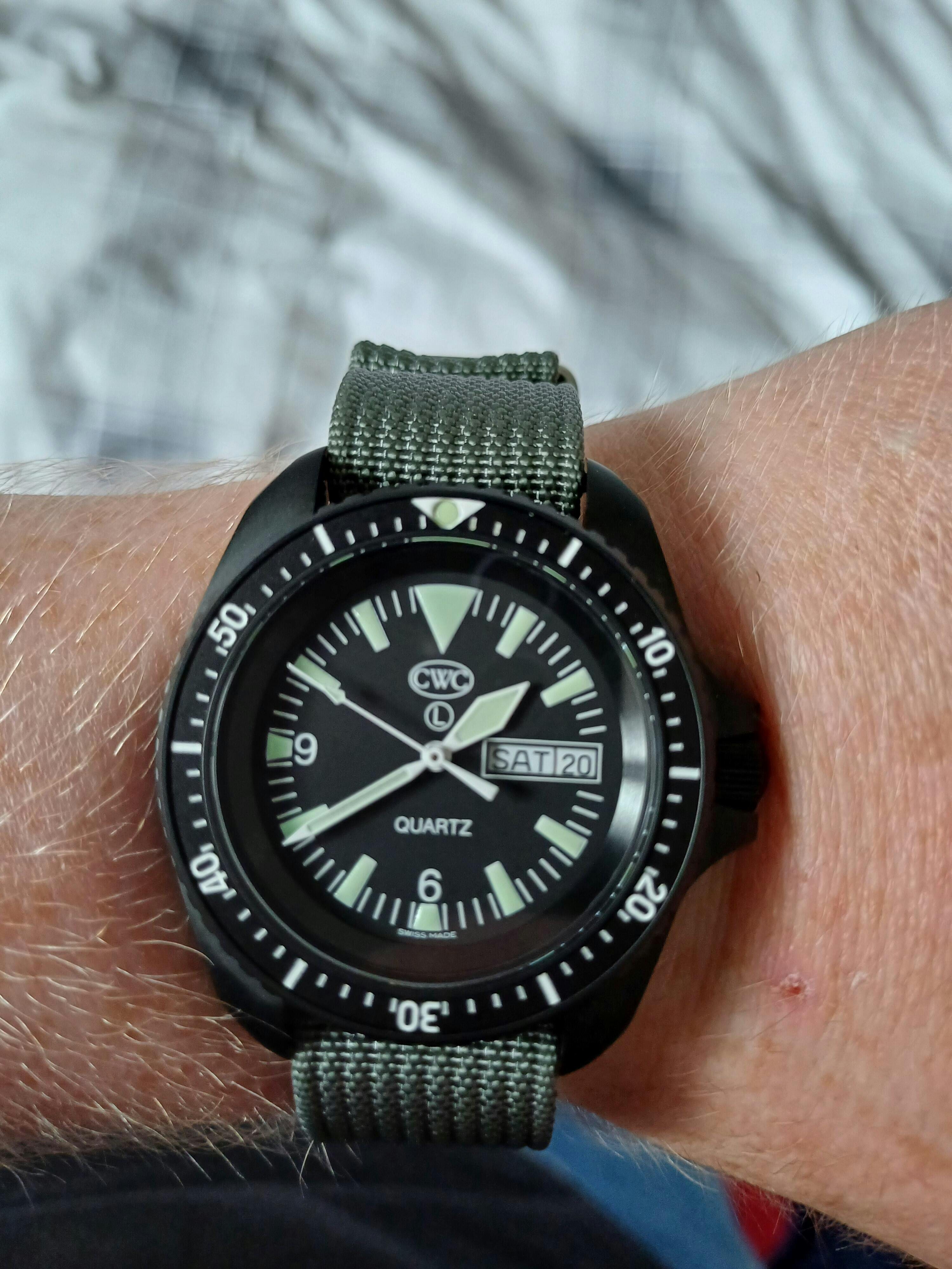 CWC SBS DIVERS WATCH GENUINE BRITISH ISSUE