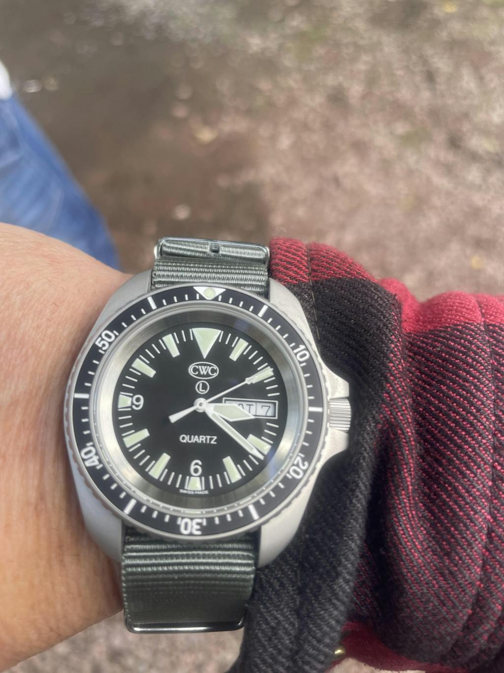 CWC Quartz Divers Quartz Watch Mk.2 Day/Date Full Matte Case (RN300-M