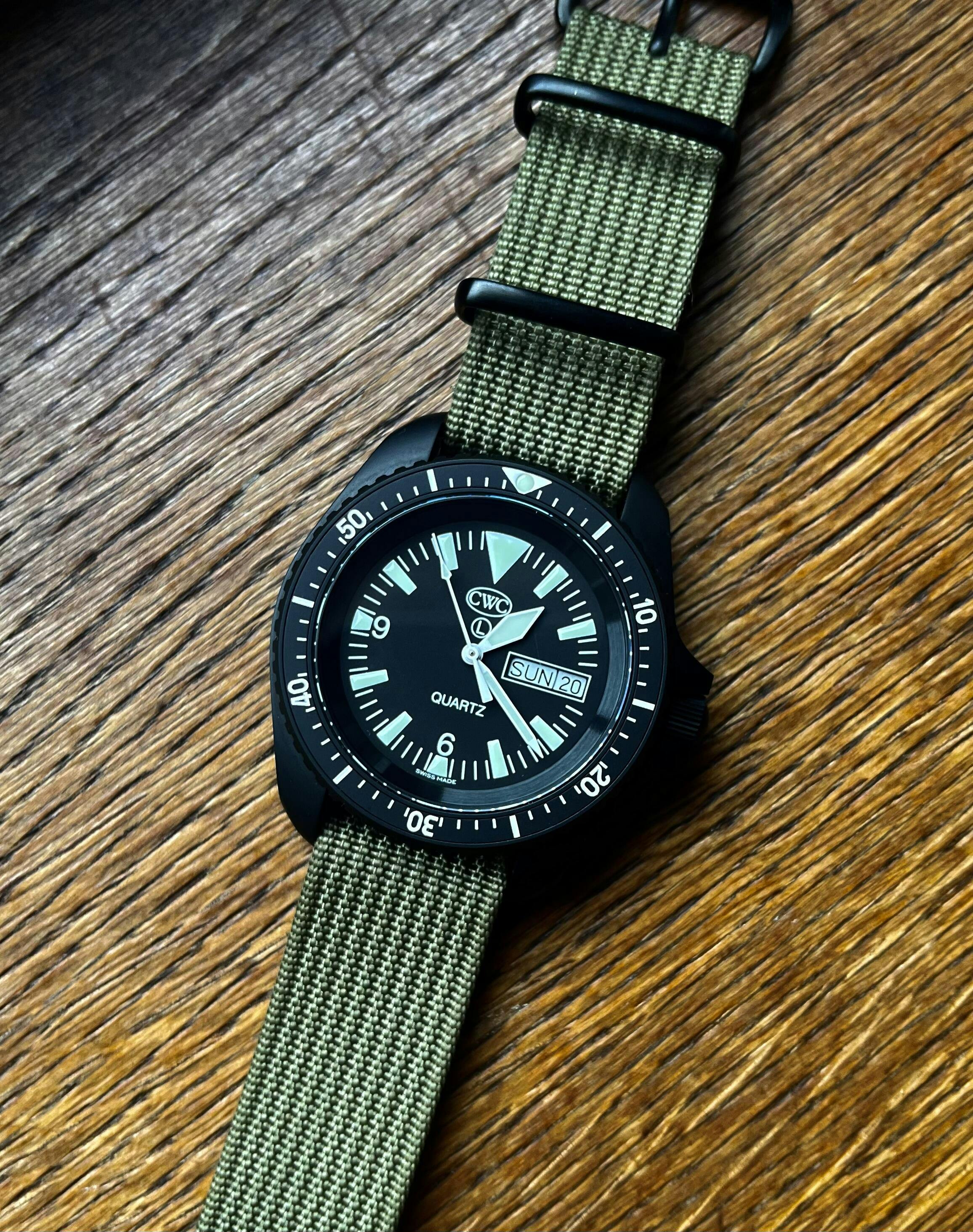 CWC SBS DIVERS WATCH GENUINE BRITISH ISSUE