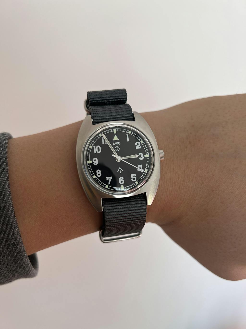 CWC Mechanical Auto General Service Watch 1970s Spec