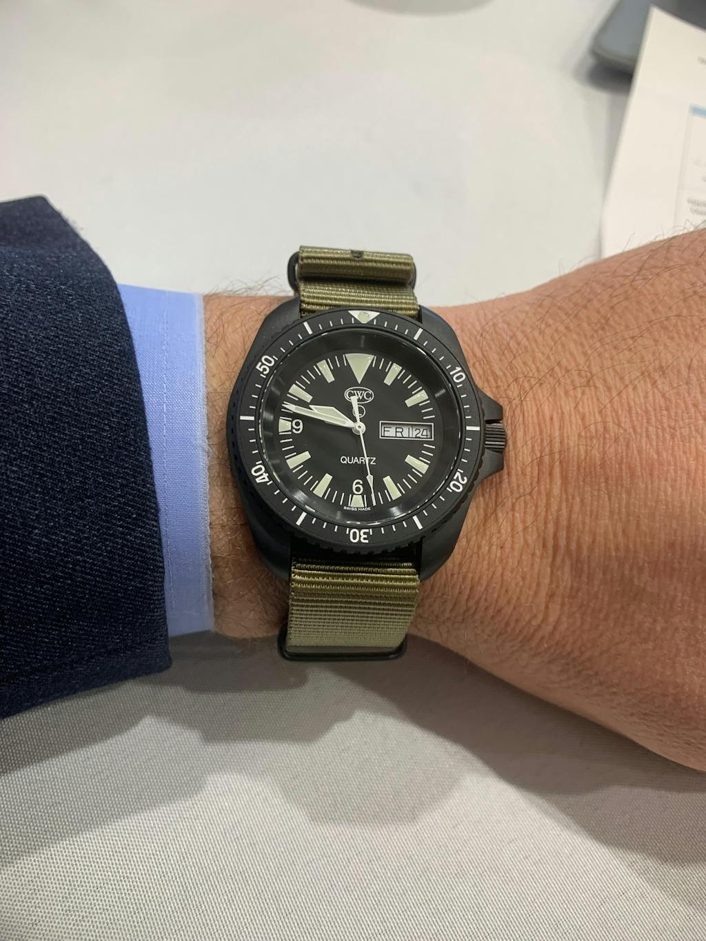 CWC SBS DIVERS WATCH GENUINE BRITISH ISSUE