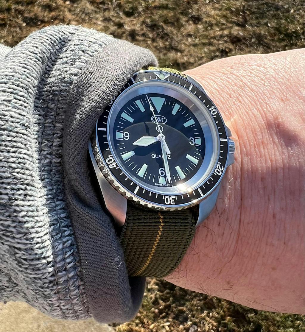 CWC RN Quartz Divers Watch Mk.2, Matte Top (RN300-MT QS120)