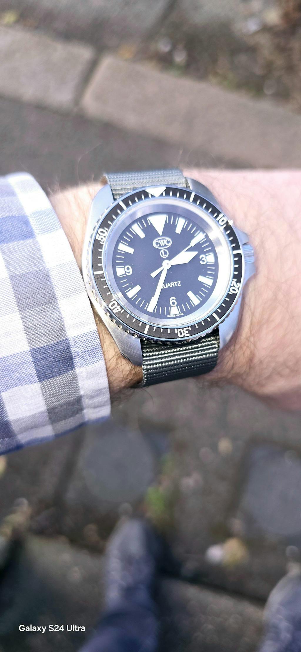 CWC RN Quartz Divers Watch Mk.2, Matte Top (RN300-MT QS120)