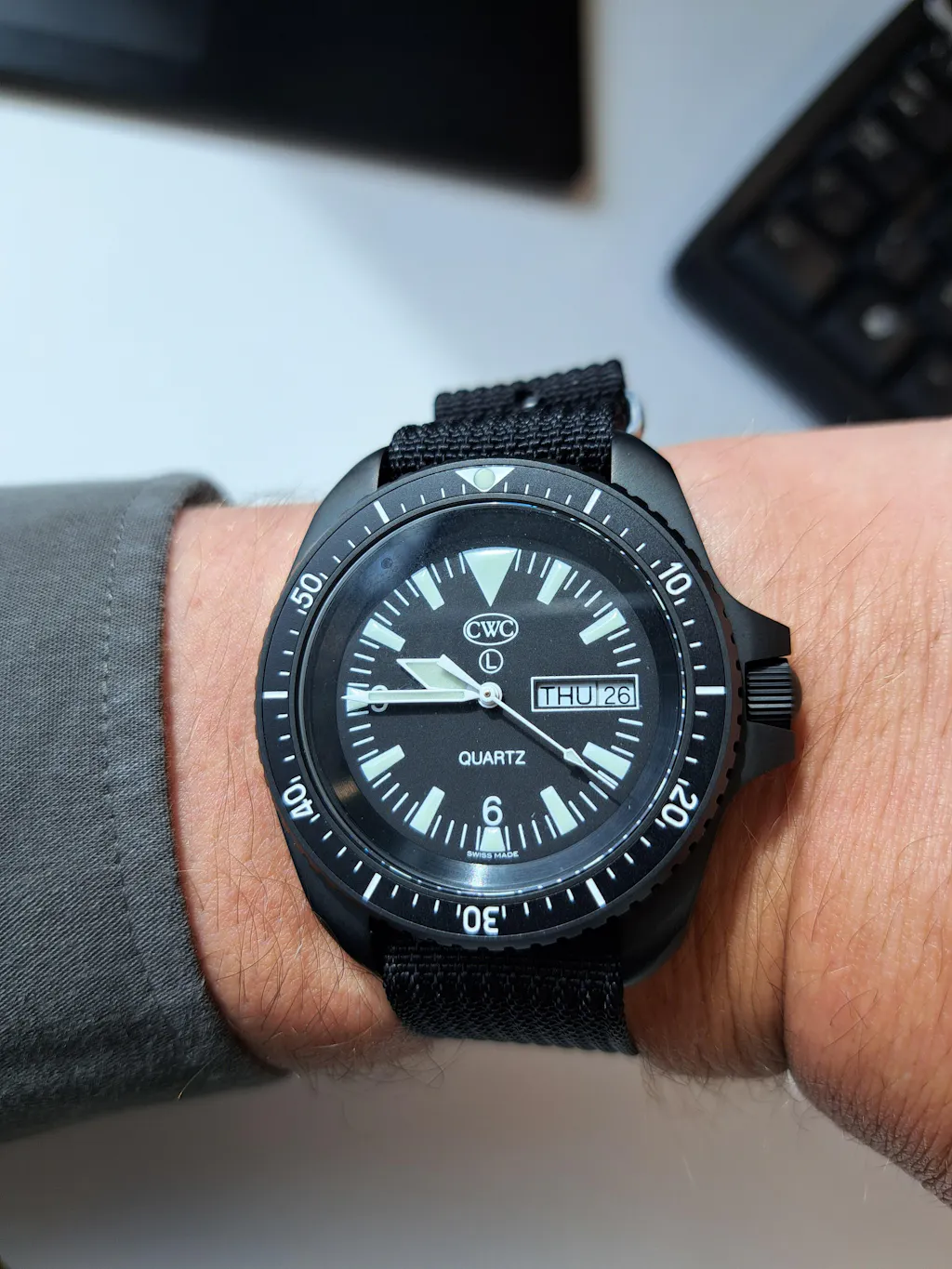 CWC SBS DIVERS WATCH GENUINE BRITISH ISSUE