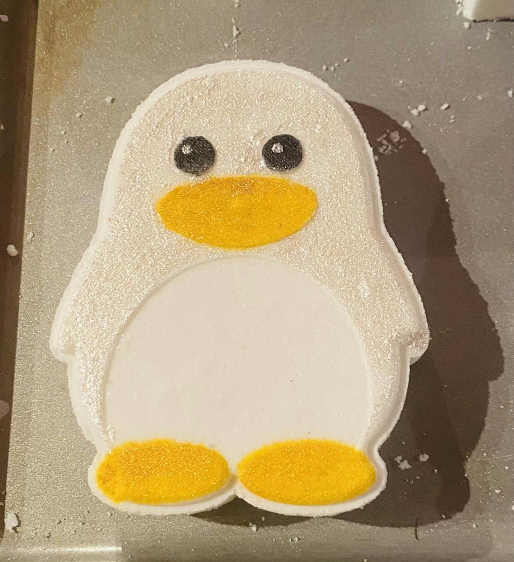 Penguin Bath Bomb Mold