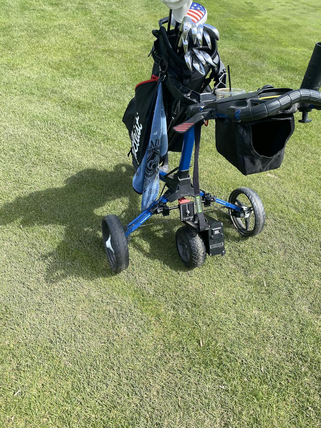 Caddie Wheel - Power Assist Your Golf Push Cart