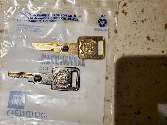 Cadillac Gold Key - VATS Ignition for Selected Models 1989-2003 ...