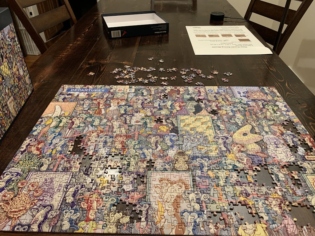 Apes and Aliens Jigsaw Puzzle - Calamityware®