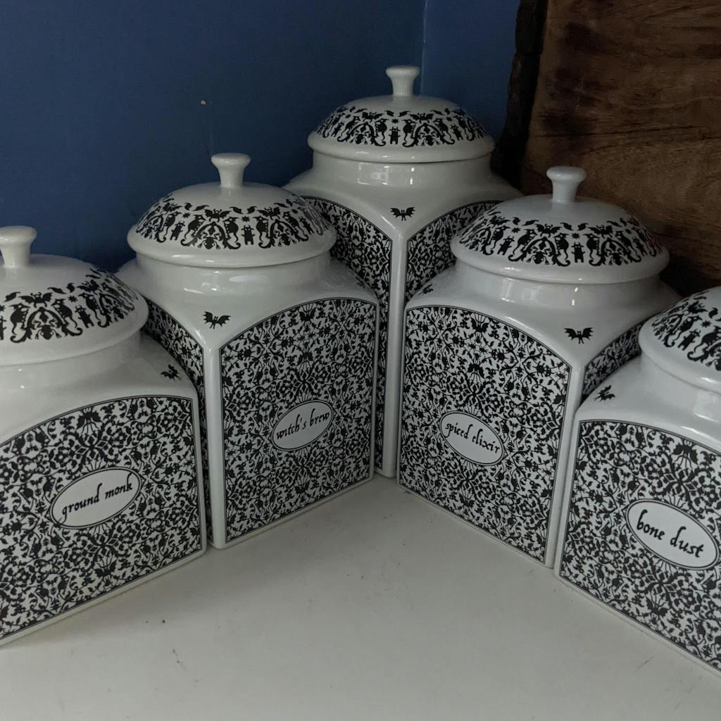 Kitchen Witch Canisters - Calamityware®