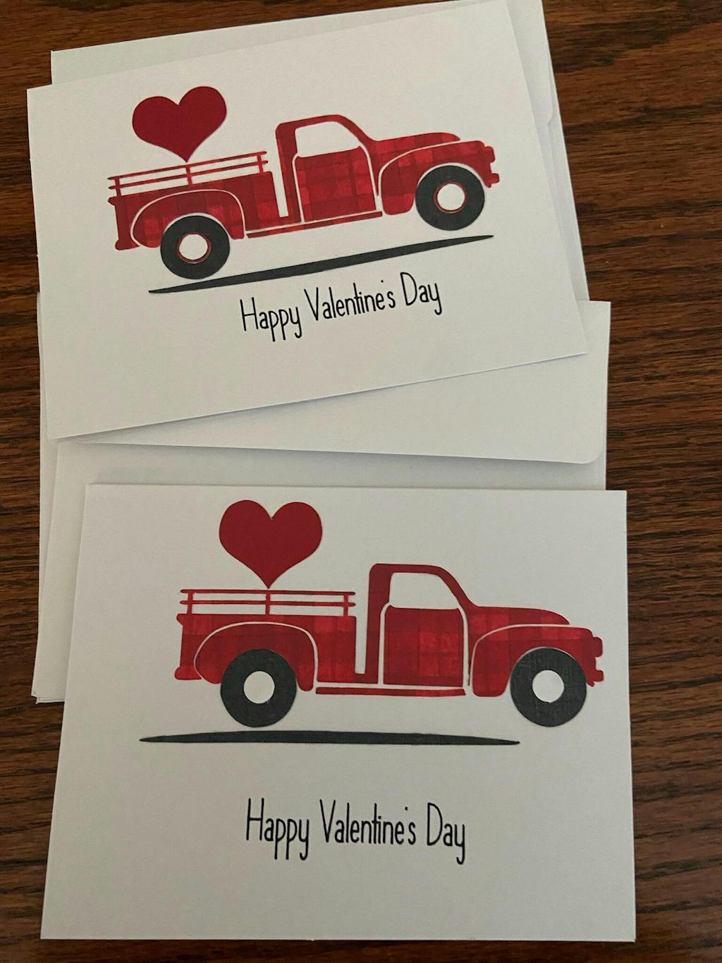 Valentine Truck SVG Cut File for Cricut, Cameo Silhouette – Caluya Design