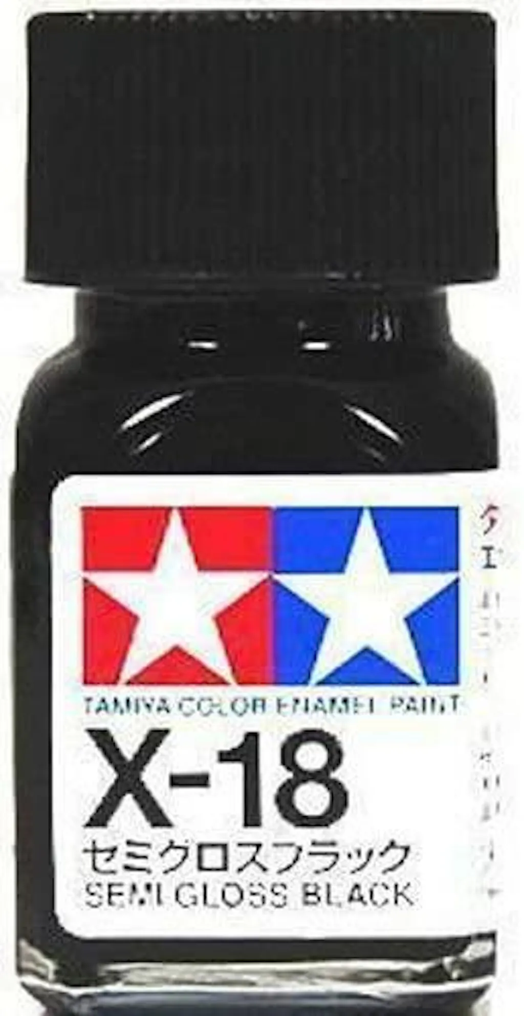 Tamiya Enamel Paint X-18 X18 EX-18 EX18 Semi Gloss Black 80018 • Canada ...