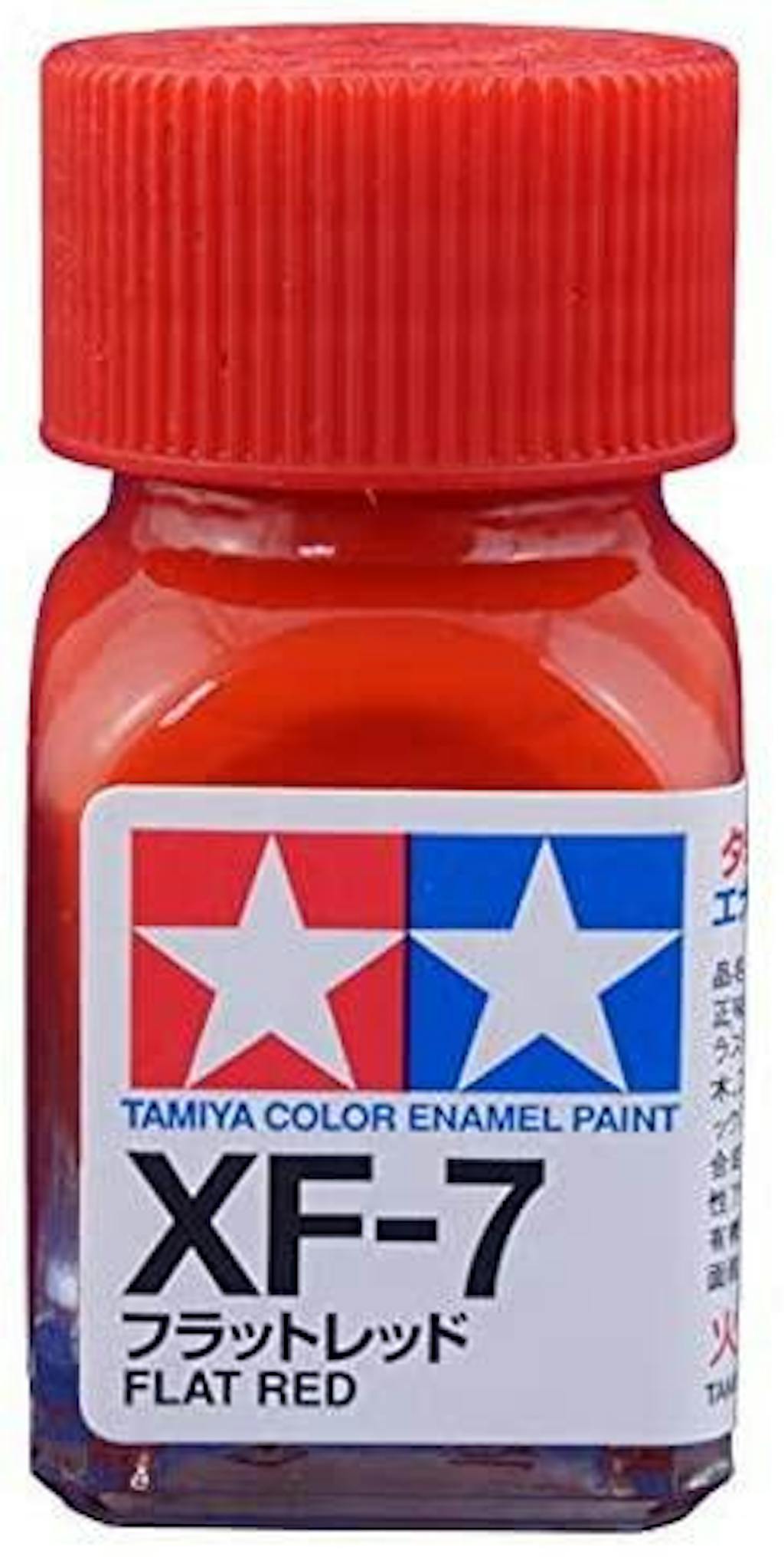 Tamiya Enamel Paint XF-7 XF7 EXF-7 EXF7 Flat Red 80307 • Canada's ...