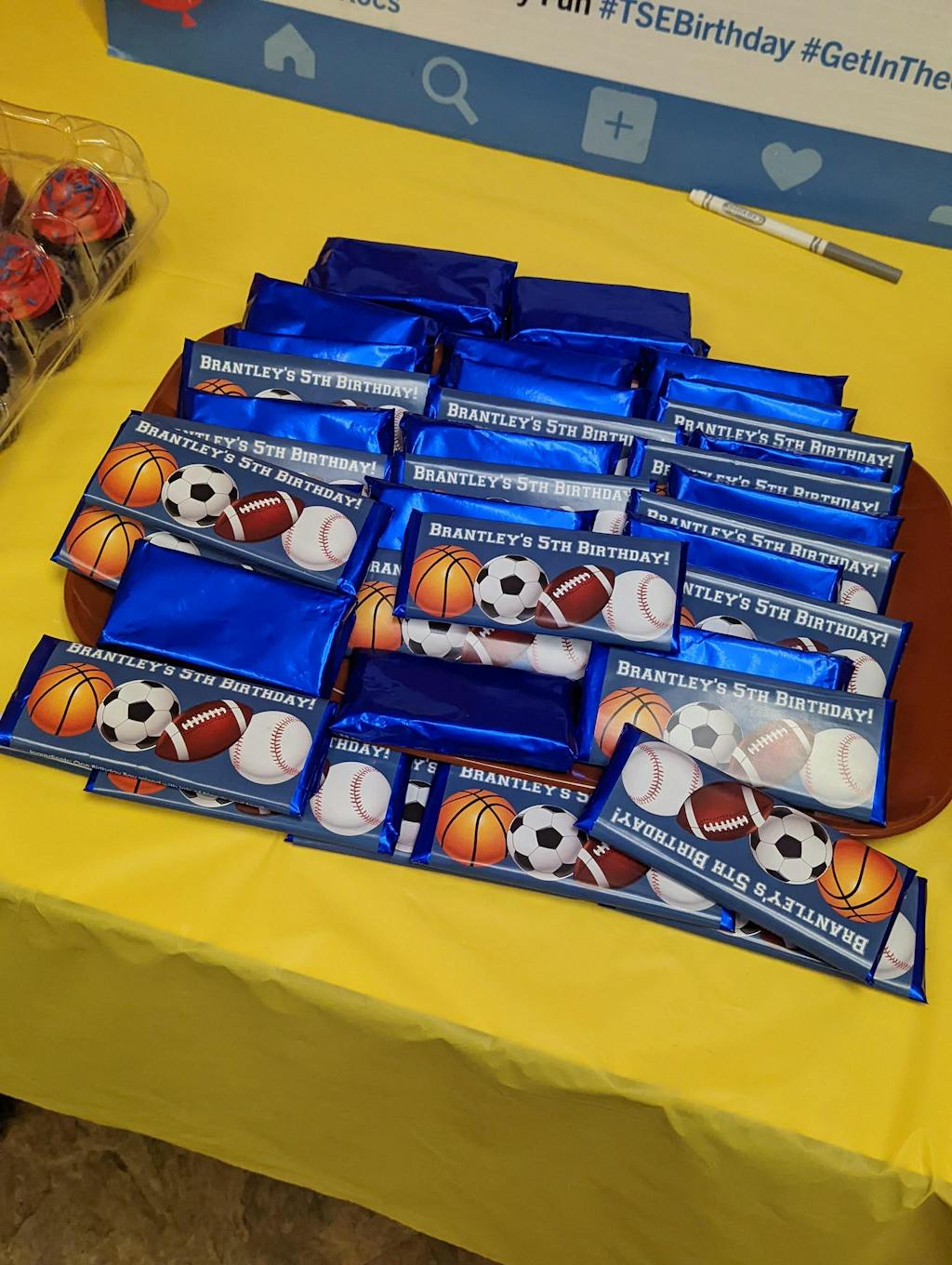Sports Birthday Candy Bar Wrappers – Candy Wrapper Store