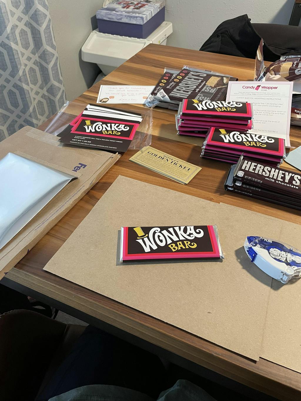 Laurel Wreath Wedding Candy Bar Wrapper – Candy Wrapper Store