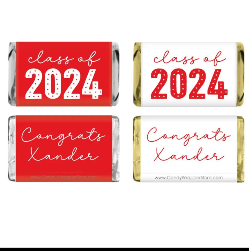 School Thank You Candy Bar Wrapper – Candy Wrapper Store