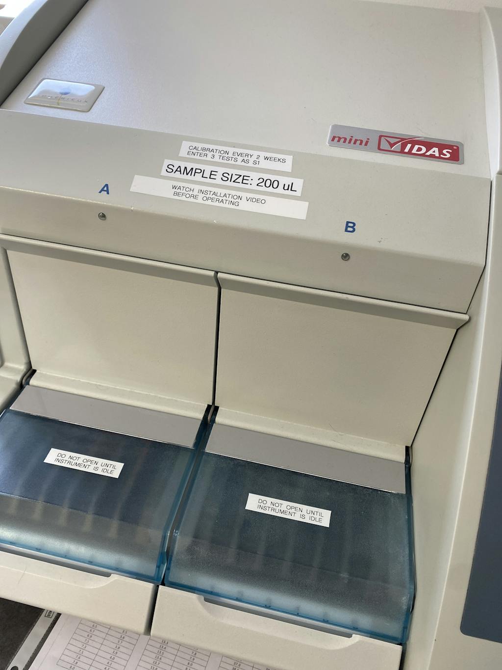 Mini Vidas Progesterone Test Kit (60ct)