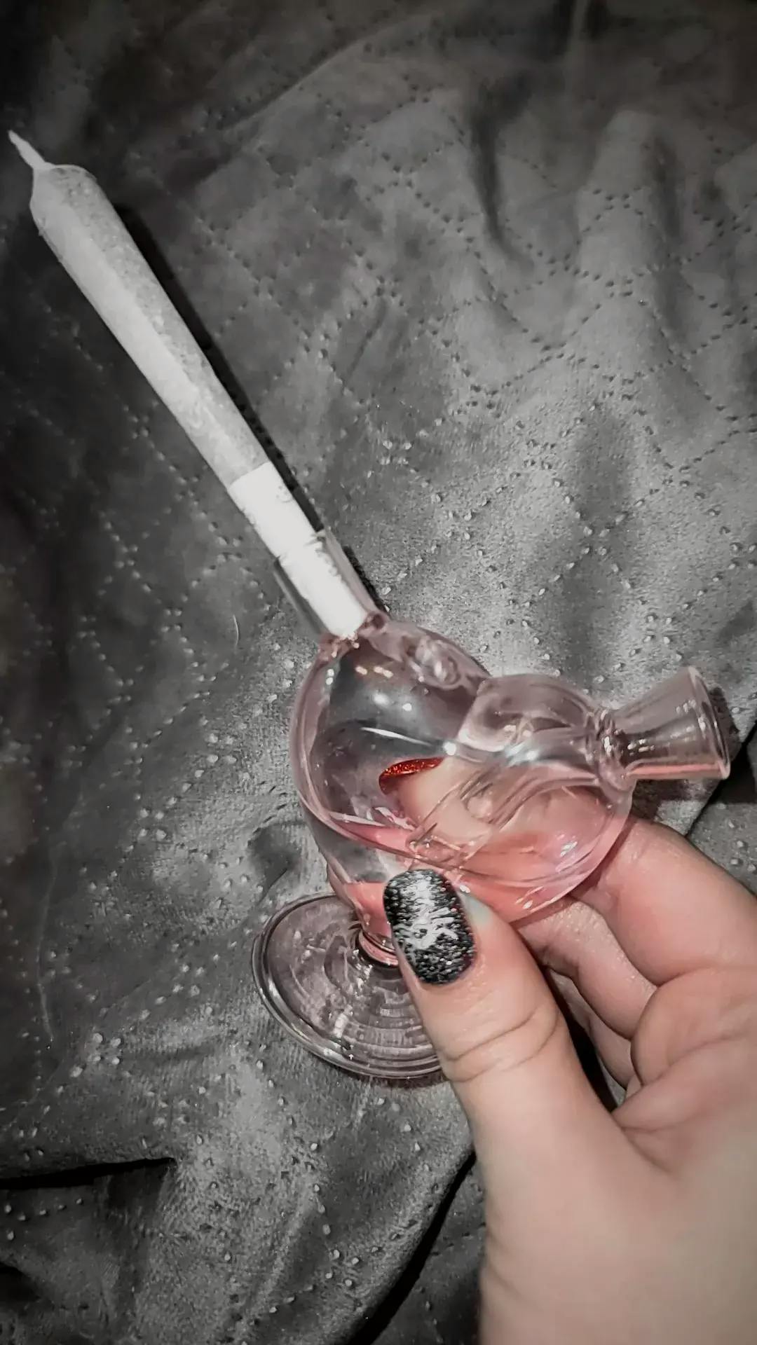 PINK HEART MINI-JOINT BUBBLER – Canna Style