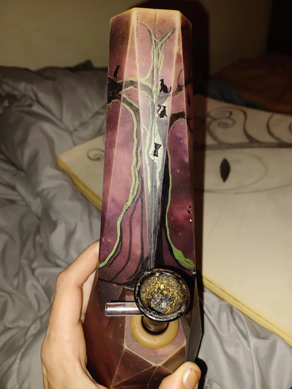UNBREAKABLE GALAXY BONG (glow in the dark) – Canna Style