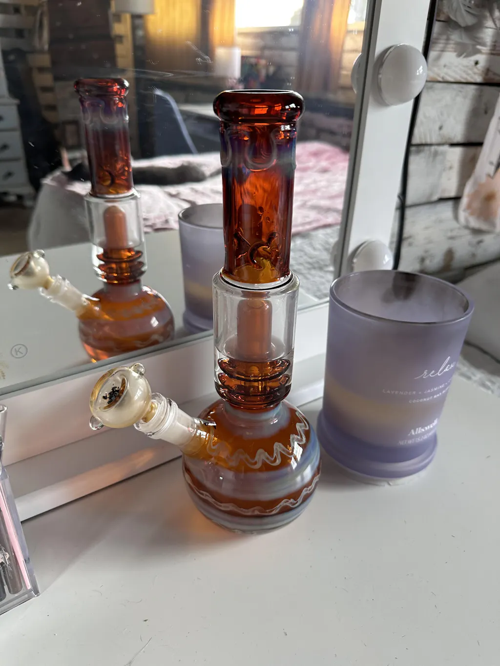70s SWIRL BONG – Canna Style