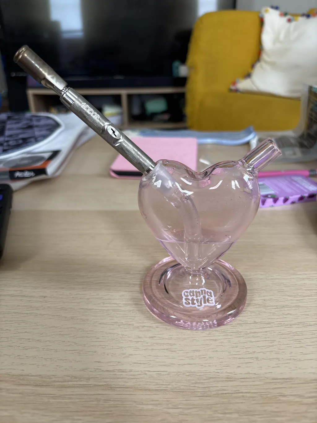 HEART JOINT & BOWL BUBBLER