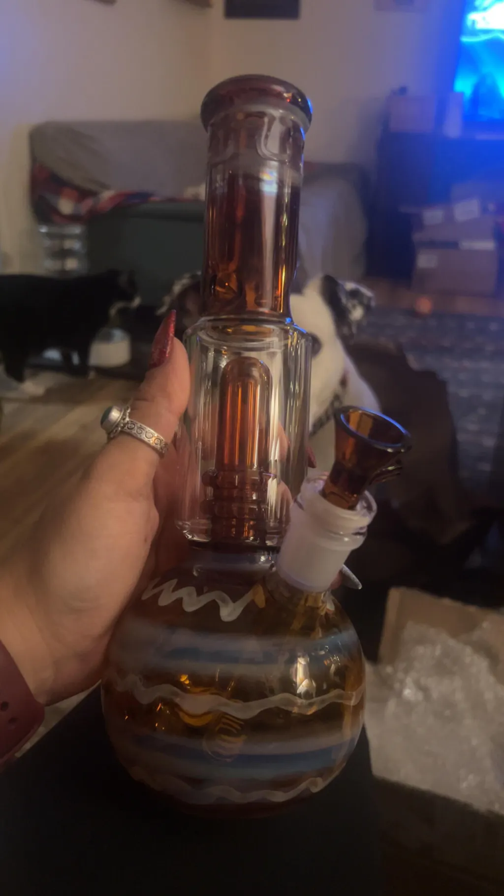 70s SWIRL BONG