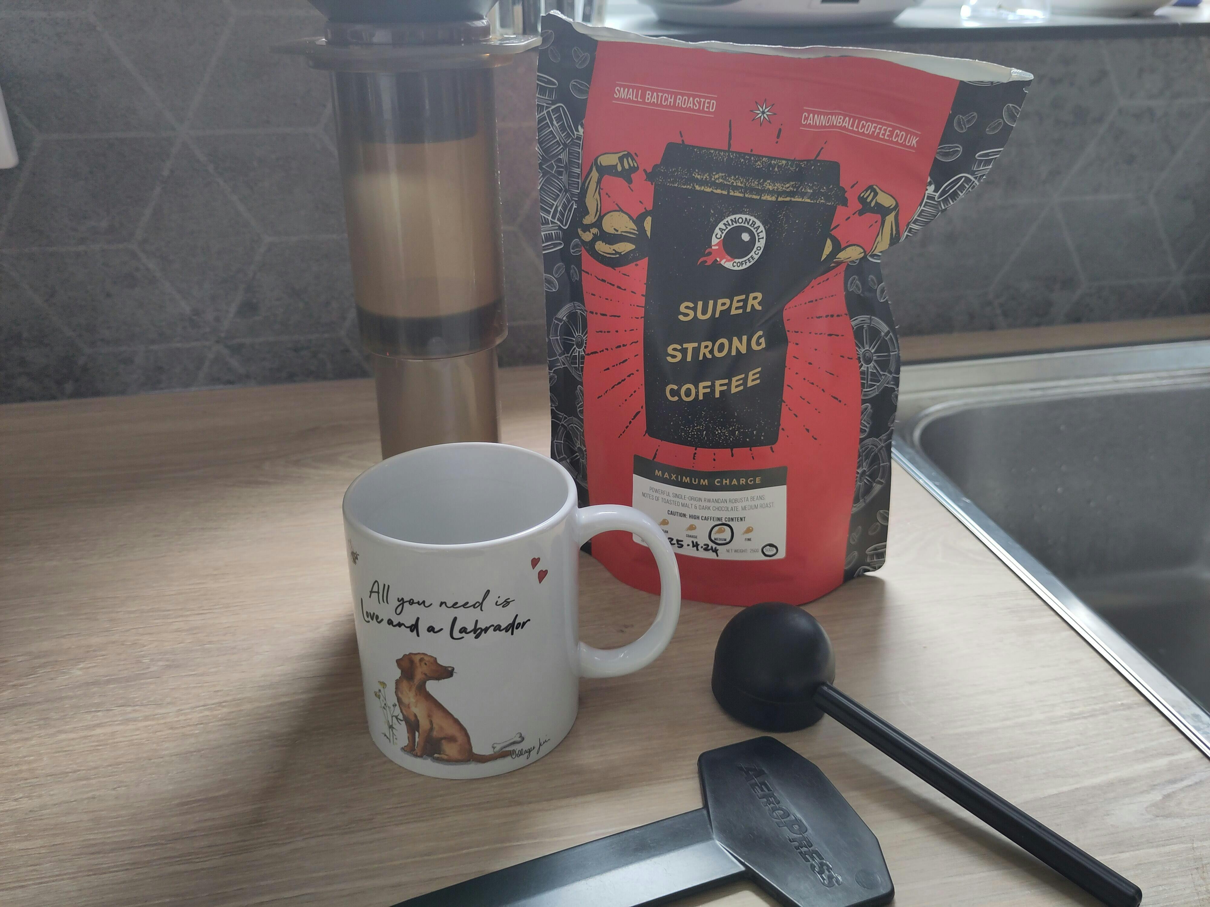 Maximum Charge: UK's Strongest Coffee