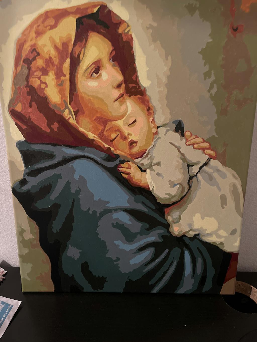 Mary and Baby Jesus - Paint by Numbers – Canvas by Numbers