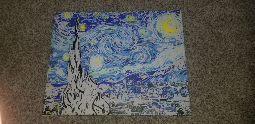 Van Gogh’s Starry Night Paint by Numbers | Canvas by Numbers