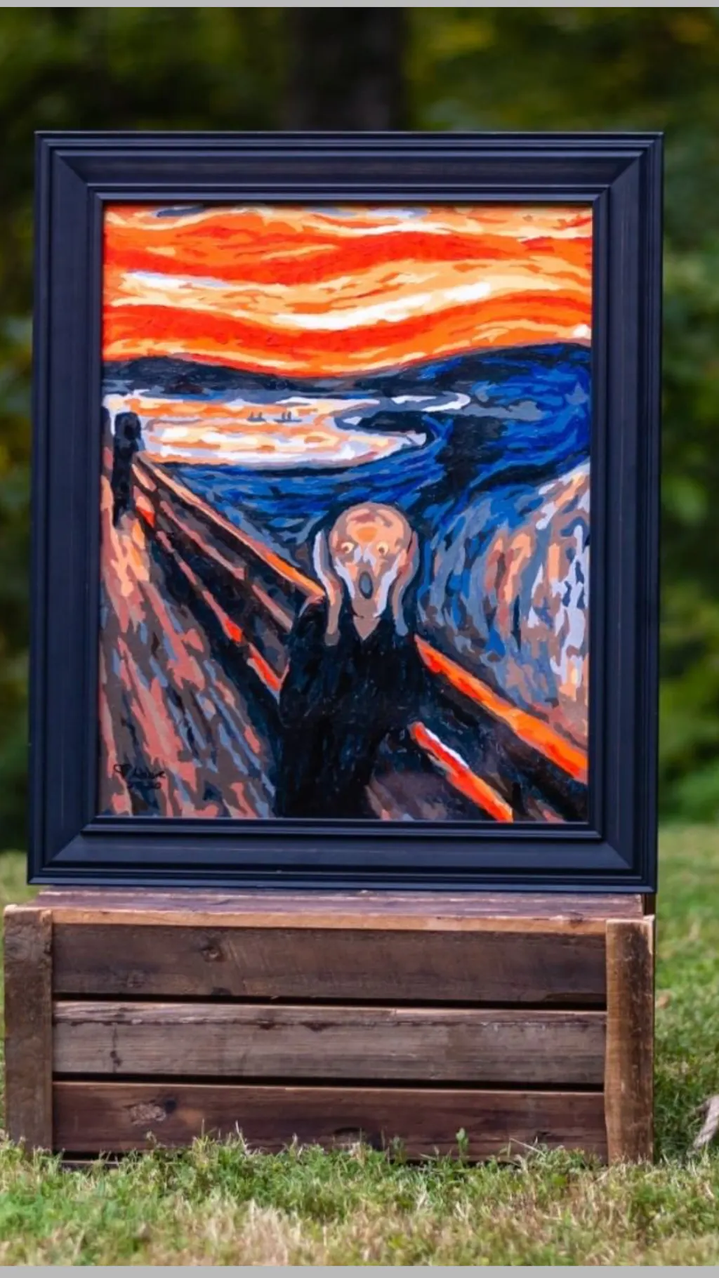 The Scream - Edvard Munch - Paint by Numbers – Canvas by Numbers