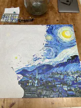 Van Gogh’s Starry Night Paint by Numbers | Canvas by Numbers