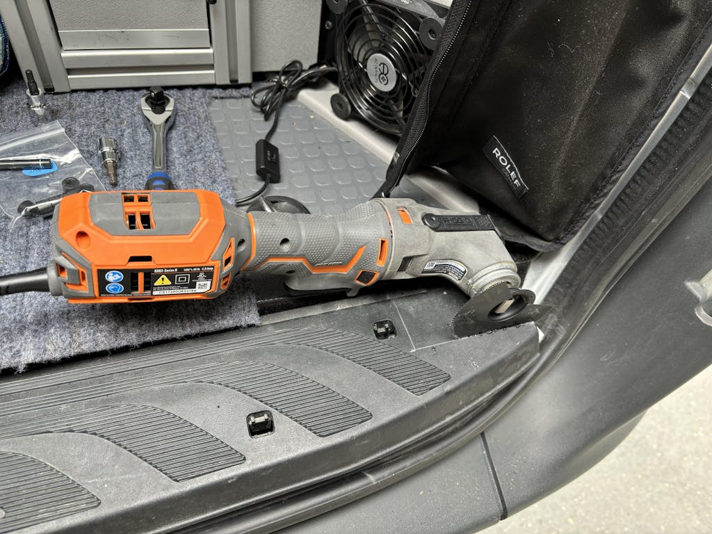 STOP-STAY™ Door Safety System - Sprinter Van Rear Door Gas Struts