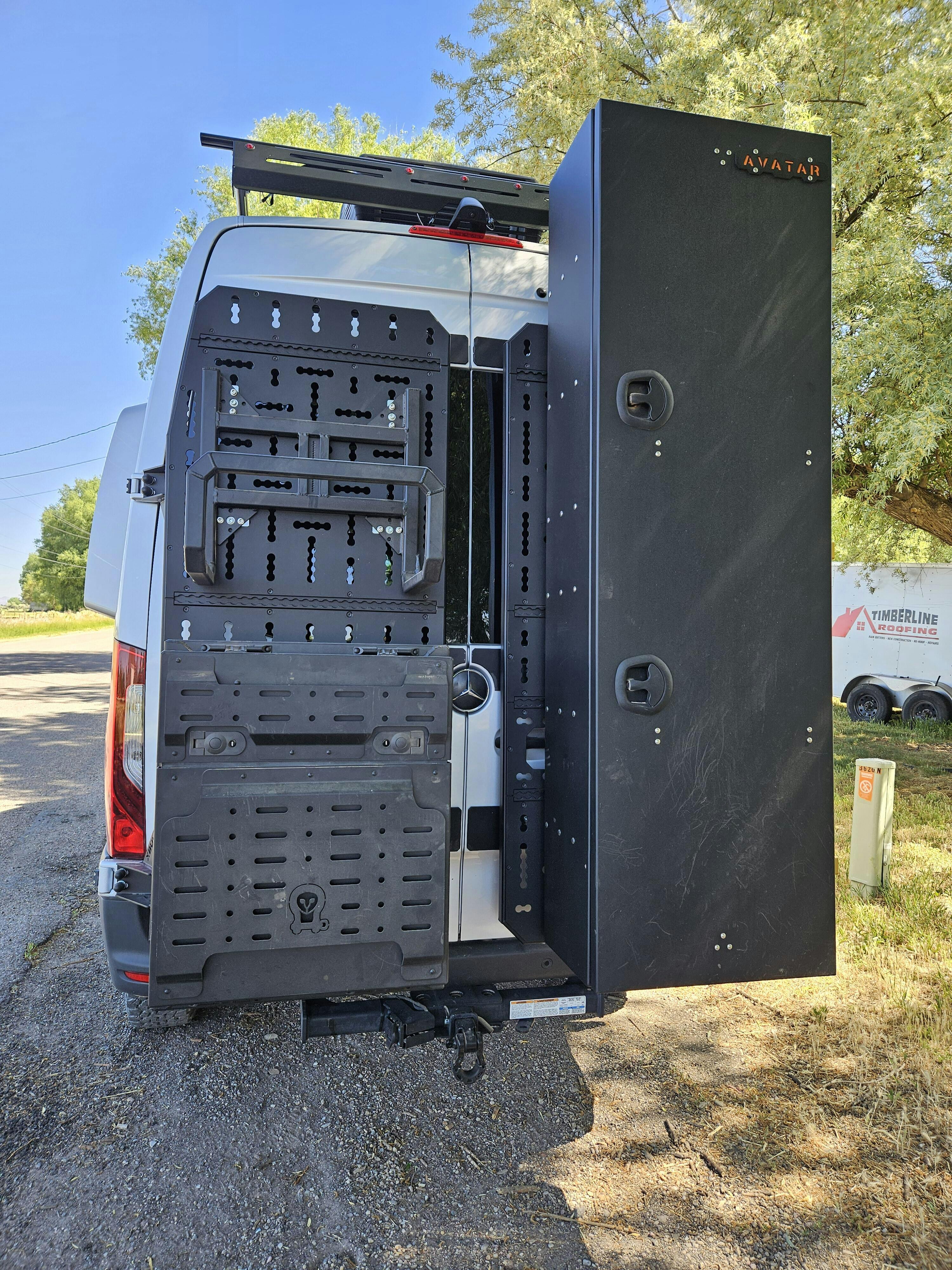 STOP-STAY™ Door Safety System - Sprinter Van Rear Door Gas Struts