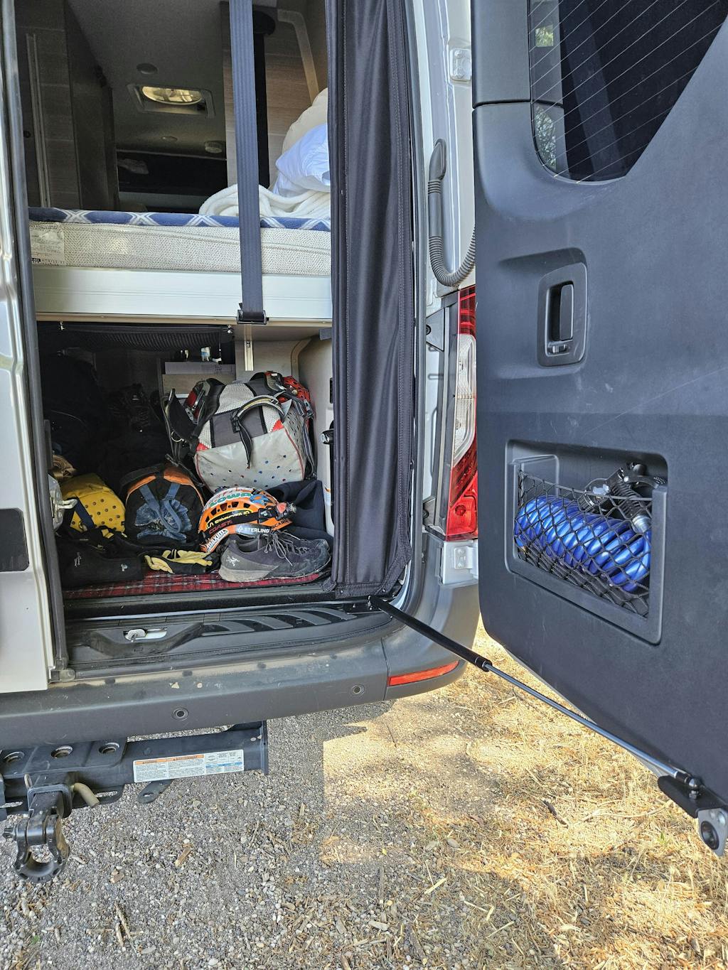 STOP-STAY™ Door Safety System - Sprinter Van Rear Door Gas Struts