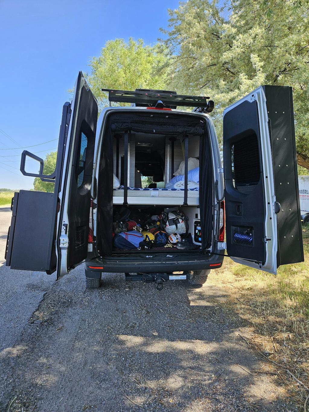 STOP-STAY™ Door Safety System - Sprinter Van Rear Door Gas Struts